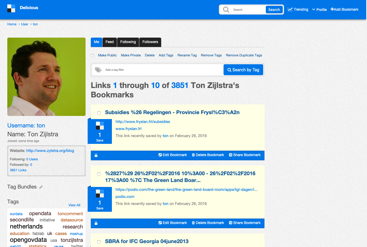 Bringing Delicious Bookmarks Home, Or Maybe Not – Interdependent Thoughts